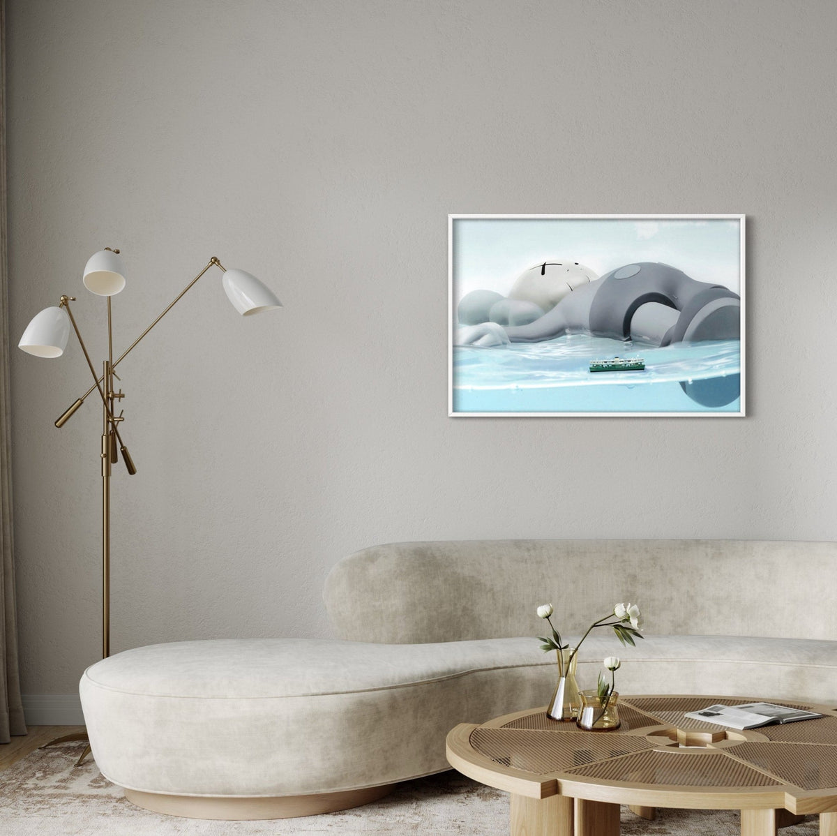 KAWS Float Wall Art – Hyped Art