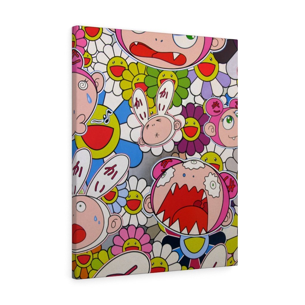 Murakami Self-Portraits Canvas – Hyped Art
